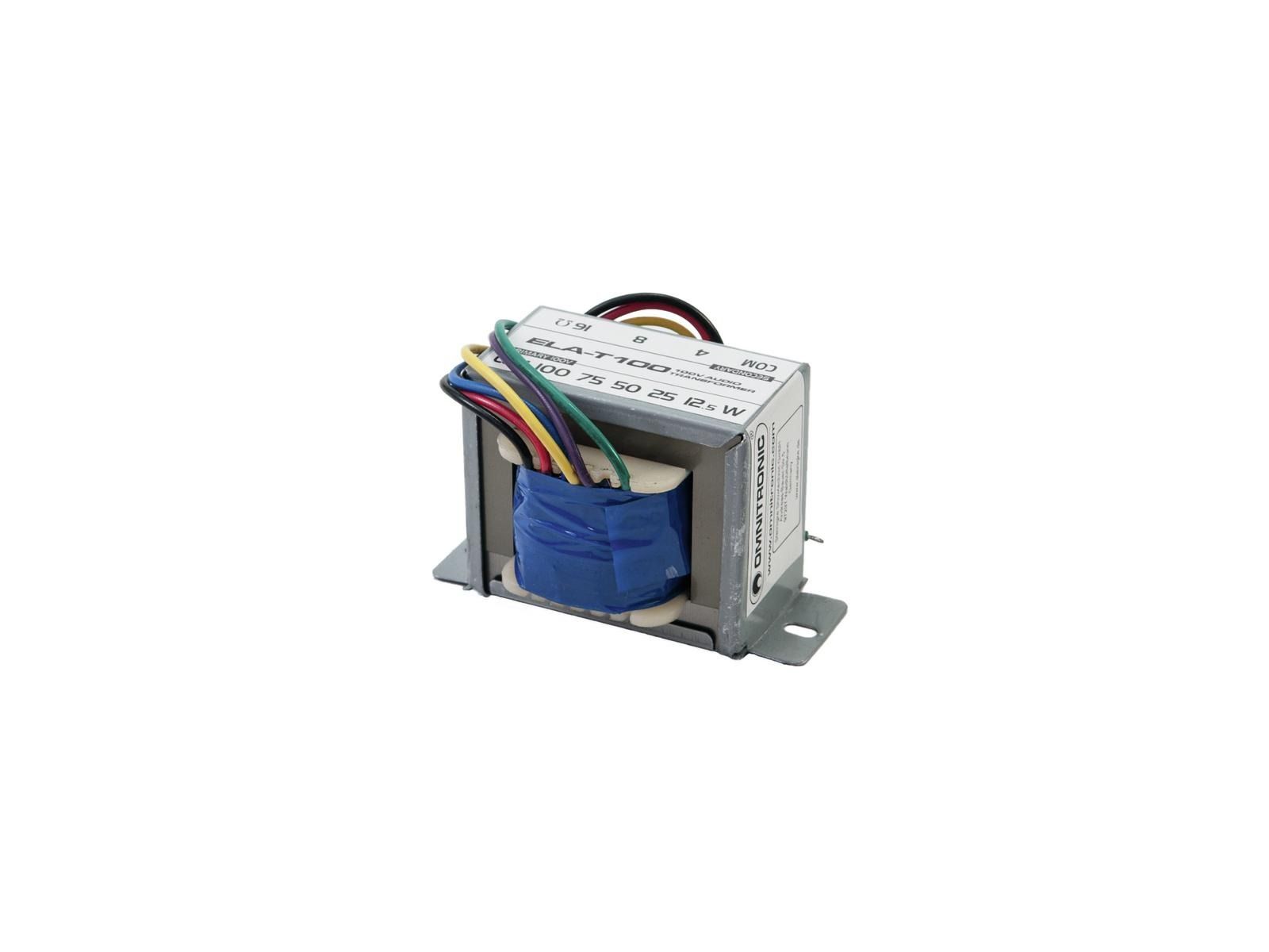 OMNITRONIC ELA-T100 Transformer 100 W 100V audió átalakító ...