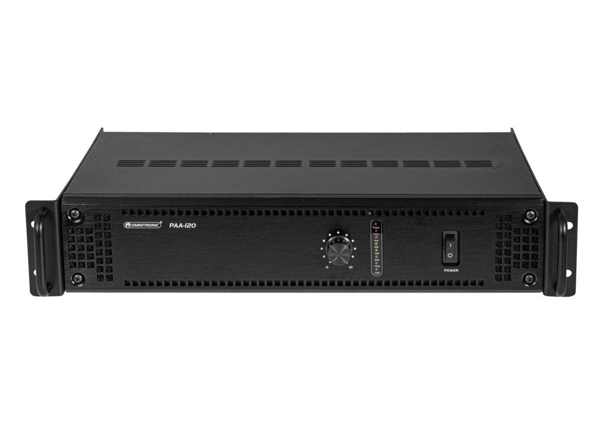 OMNITRONIC Erősítő 120 W - PAA-120 PA Amplifier